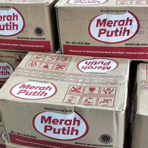 Merah Putih 900 ml 1 dus isi 12 bks | Bintang Berkah